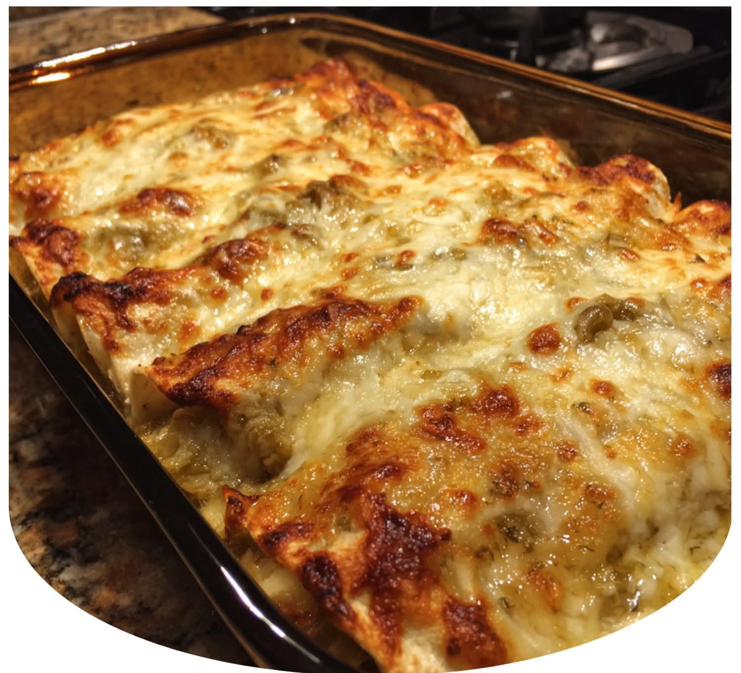 Homemade Hatch Green Chili Chicken Enchiladas – Easy Recipes